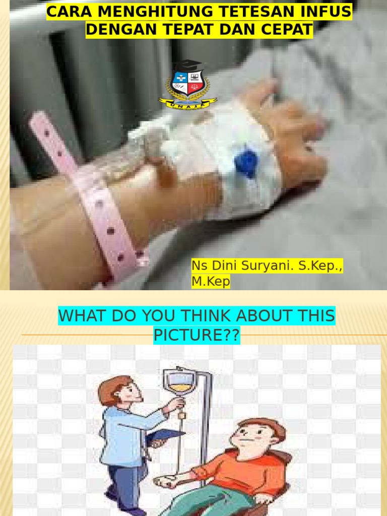 Cara Cepat Hitung Tetesan Infus | PDF