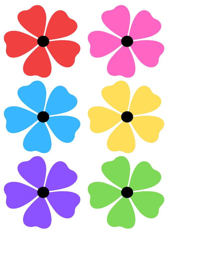 Colorful Playful Page Border A4 Portrait | PDF