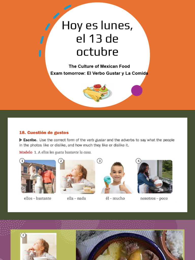 Spa 2 Oct 13 2025 Gustar y La Comida Test Review Copy (1) | PDF