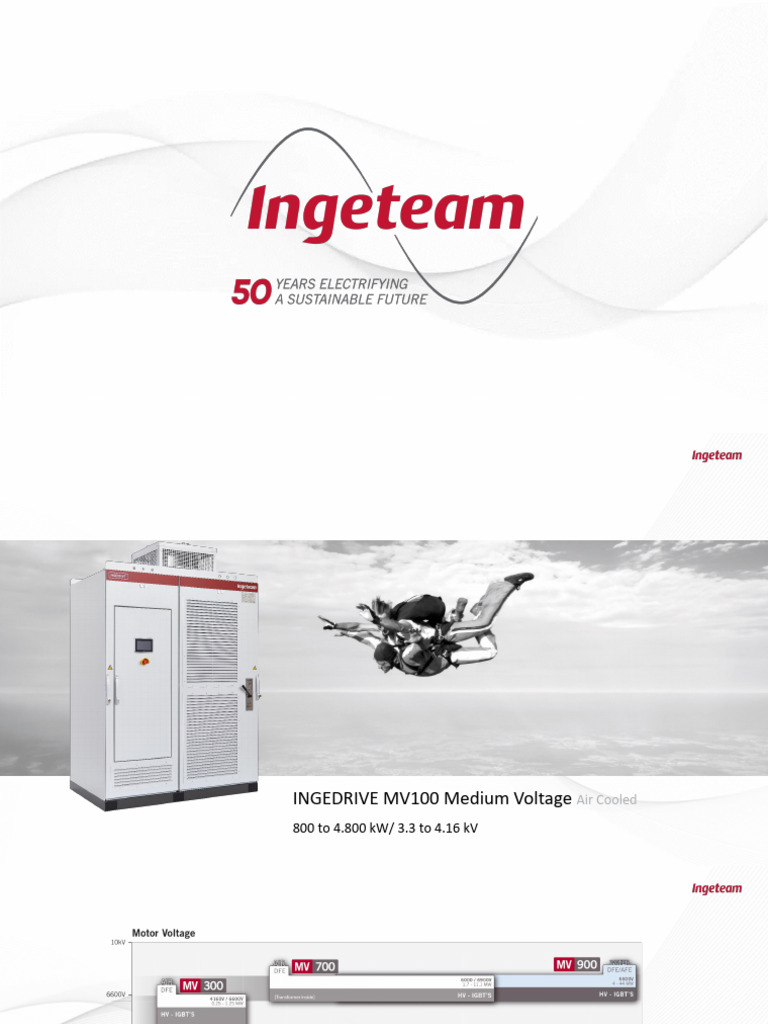 INGEDRIVE MV100 Variable Speed Drives | PDF | Power Inverter | Rectifier