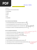 ECR-R Questionnaire for Relationship Assessment | PDF | Attachment ...