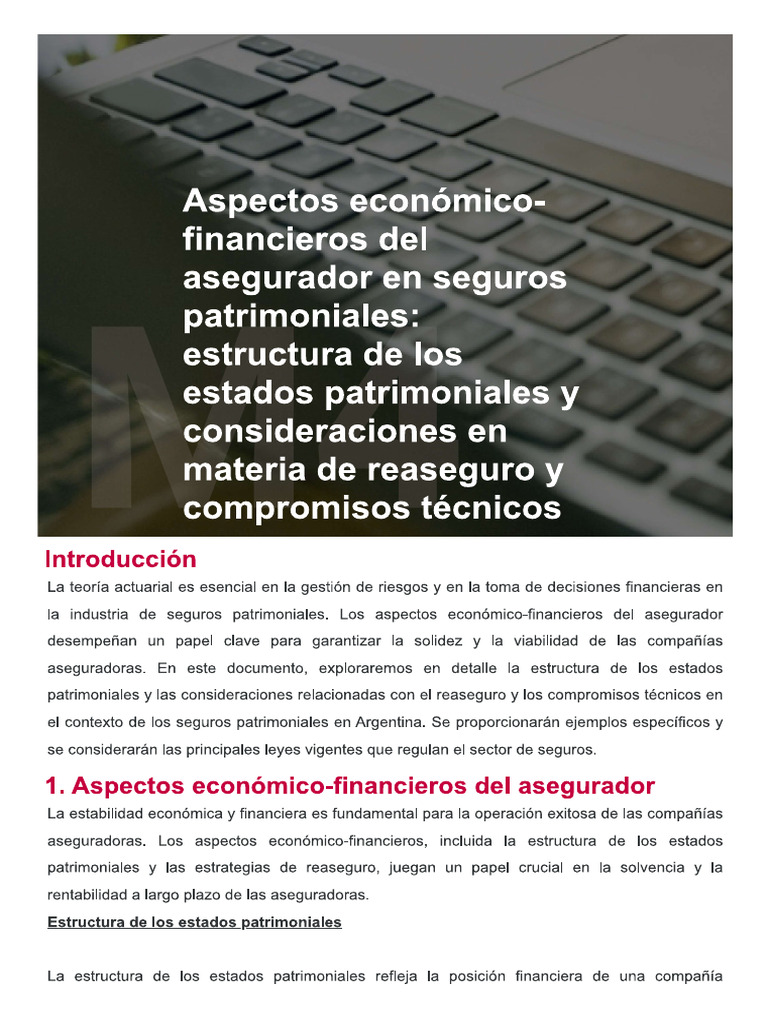 Módulo 4 - Teoría Actuarial de Seguros Patrimoniales | PDF