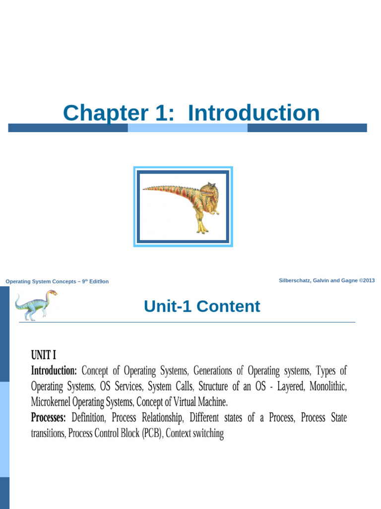 OS Unit-1 | PDF | Operating System | Booting