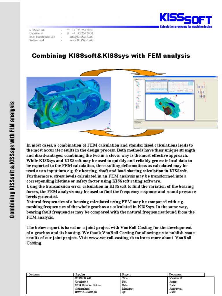 App 014 Combining KISSsys FEM | PDF | Finite Element Method | Fatigue ...