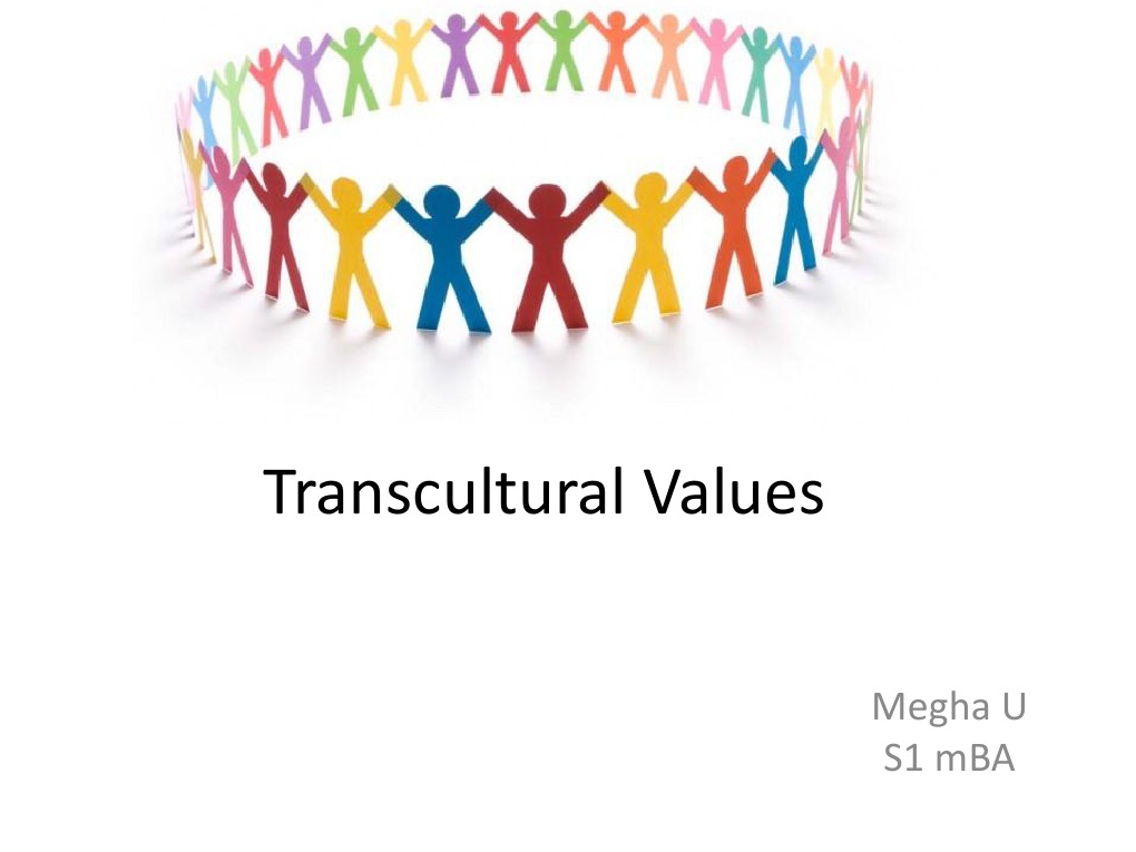 Understanding Transcultural Values in Management | PDF | Lifestyle
