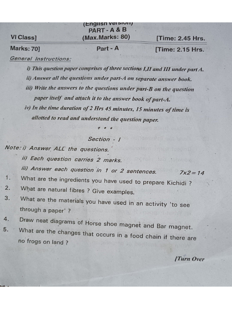 Class 6 Science PDF | PDF