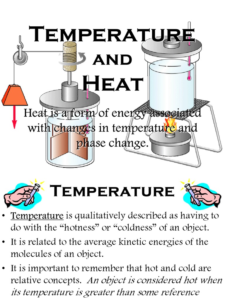 Temperature and Heat | Temperature | Heat Transfer