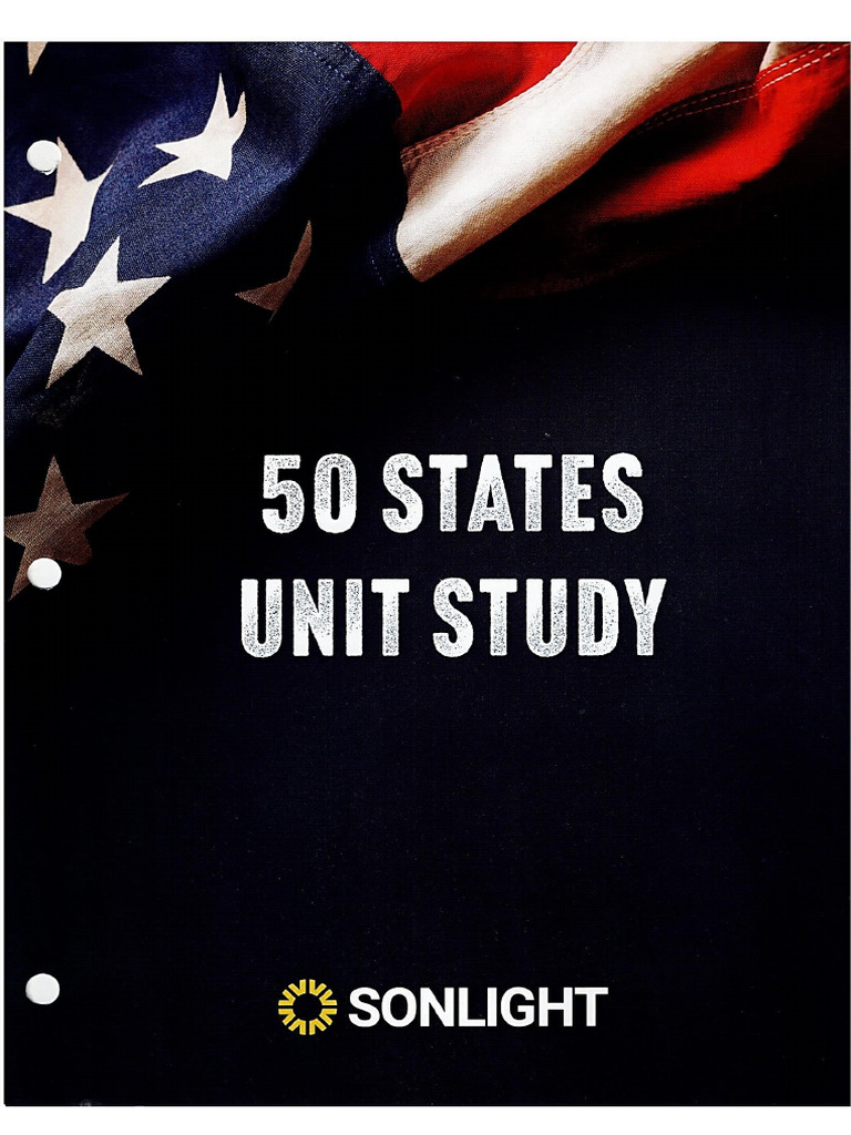 50 States Unit Study | PDF
