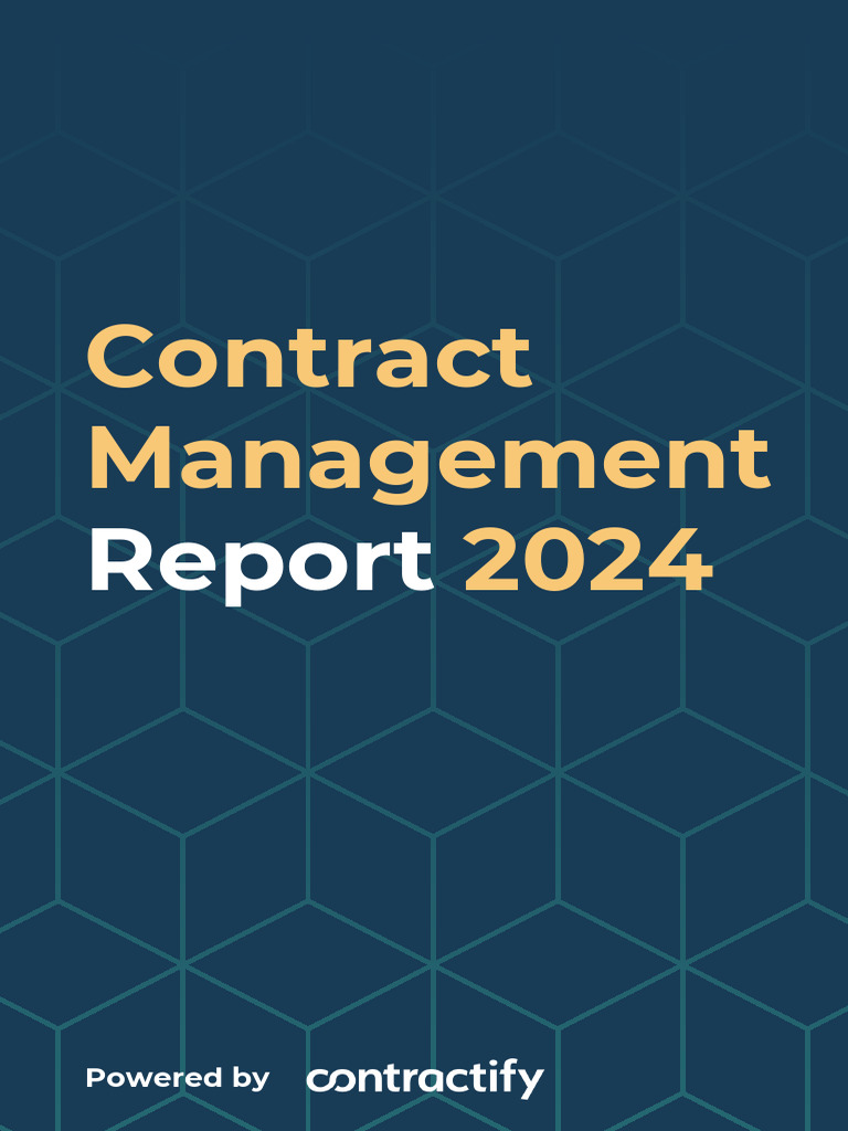 2024 Contract Management Insights Report | PDF | Artificial ...
