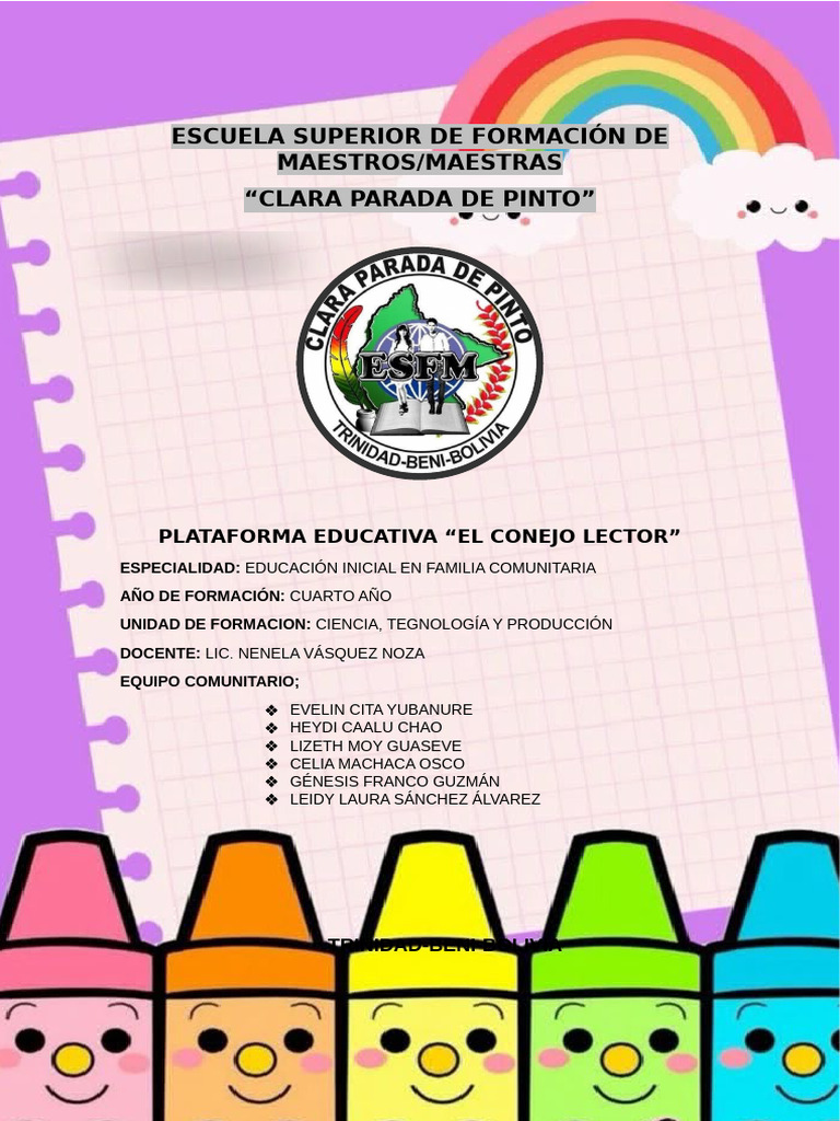 El Conejo Lector: Aprendizaje Preescolar | PDF | Aplicación movil ...
