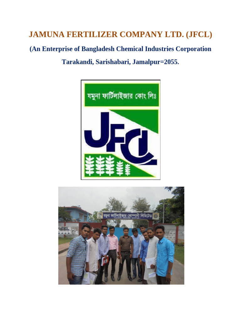 Jamuna Fertilizer Company LTD | PDF