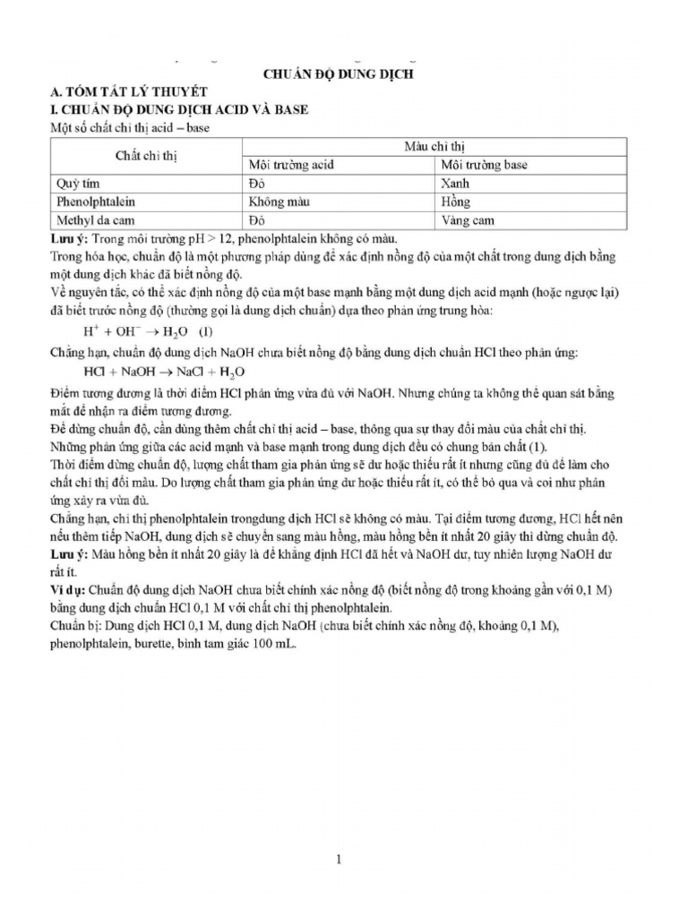 Chuan Do Dap An | PDF