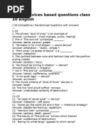 Class 10 Samas Worksheet with Answers | PDF