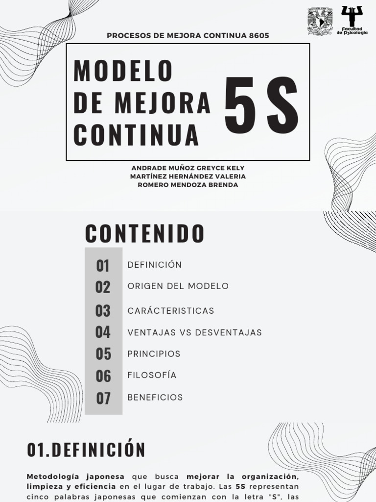Mejora Continua con 5S: Eficiencia Laboral | PDF | Business