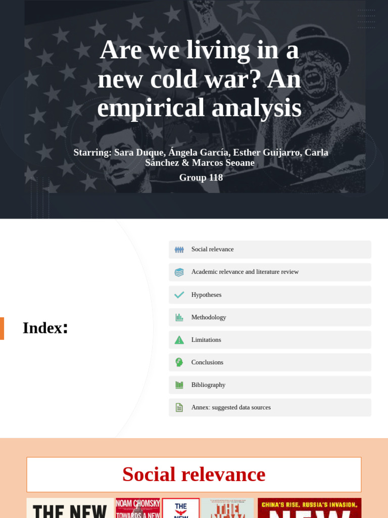 Presentación Security Peace | PDF | Cold War | Polarity (International ...