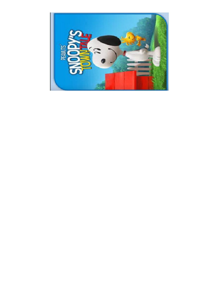 Snoopy | PDF