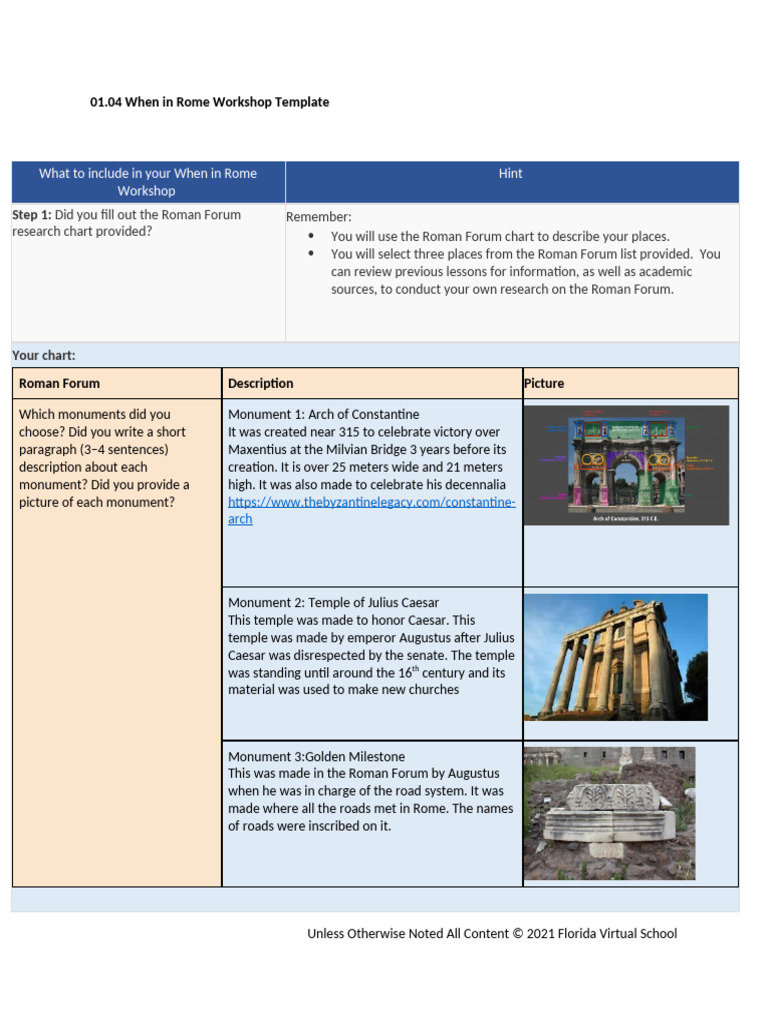 When in Rome Workshop Guide | PDF | Ancient Rome | Linguistics