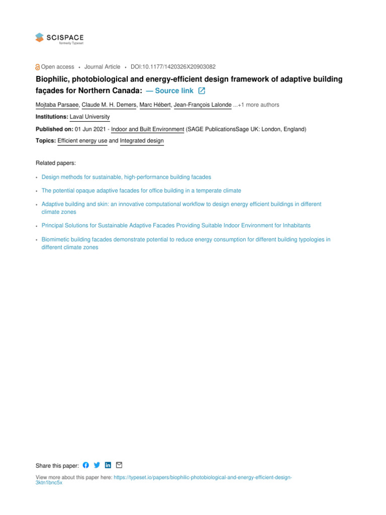 Biophilic Photobiological and Energy Efficient Design 3ktn1bnc5x | PDF ...