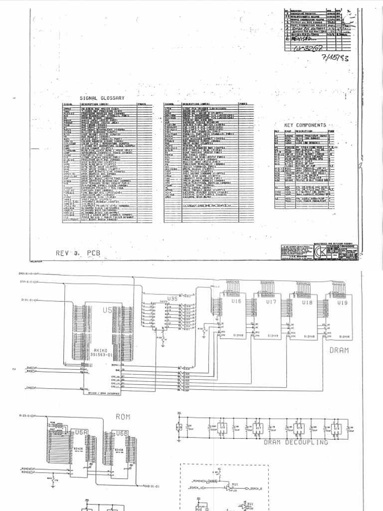 CD32 PAL - Schematics | PDF