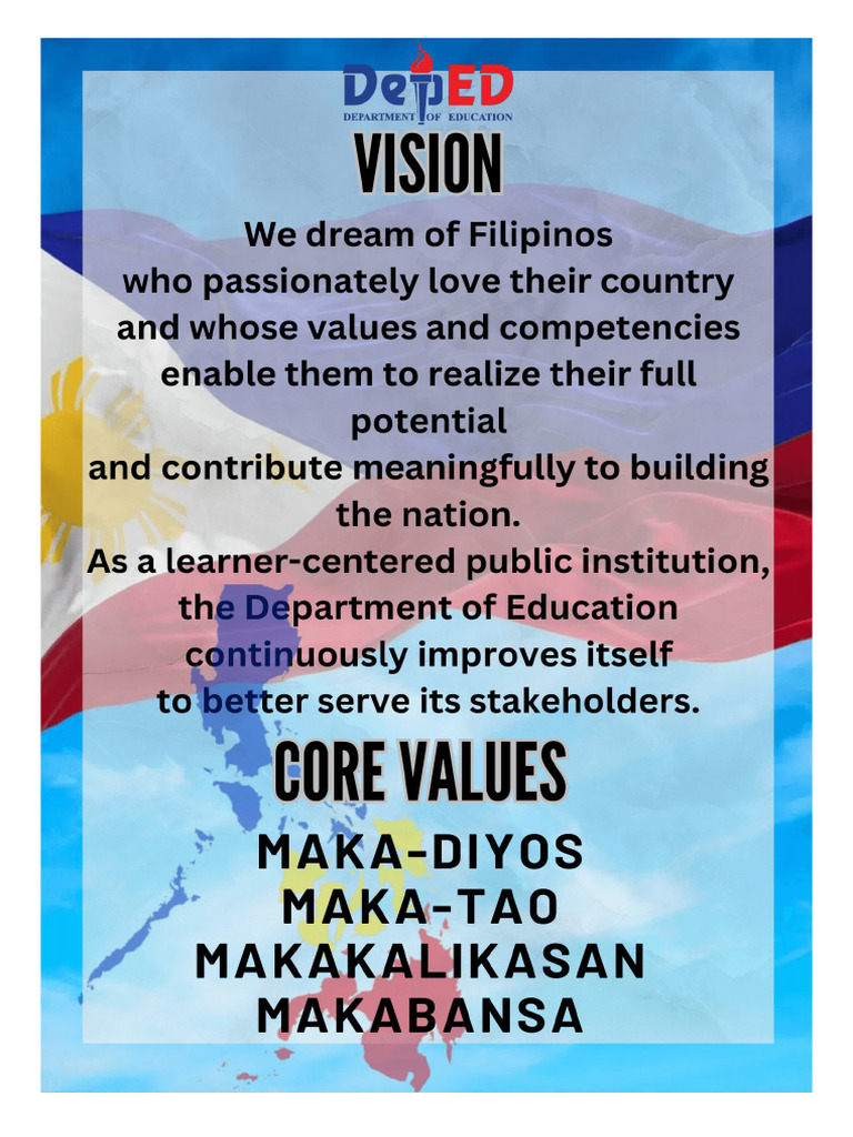Deped Mission and Vission | PDF