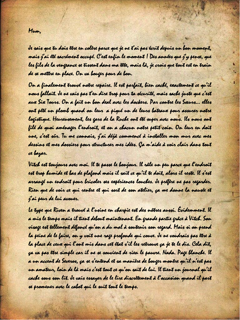 Projet de vengeance à Doskvol | PDF