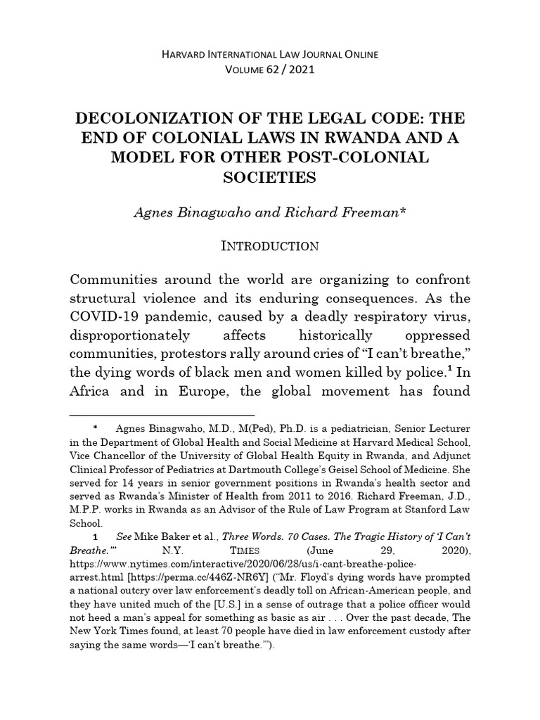The End of Colonial Laws PDF May 19 | PDF | Precedent | Belgian Congo