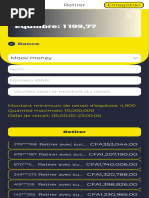 Grille des frais de retrait Mobile Money Togo | PDF