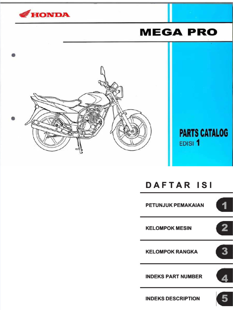 Katalog Parts Mega Pro Primus | PDF