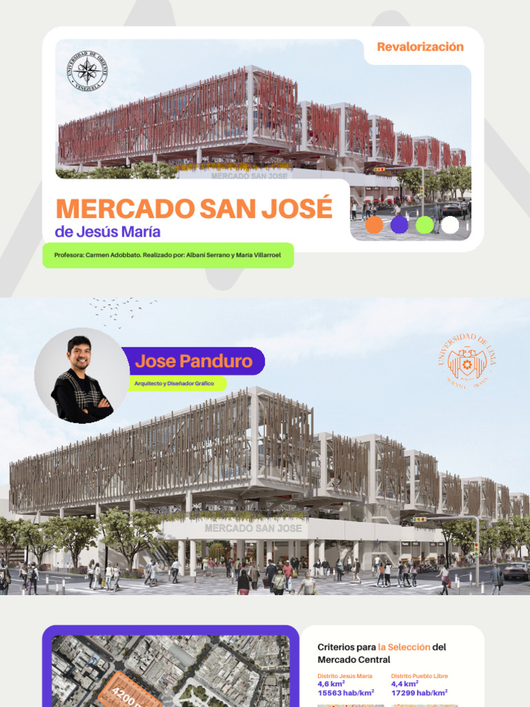 Revalorización del Mercado San José | PDF | Sótano | Urbanismo