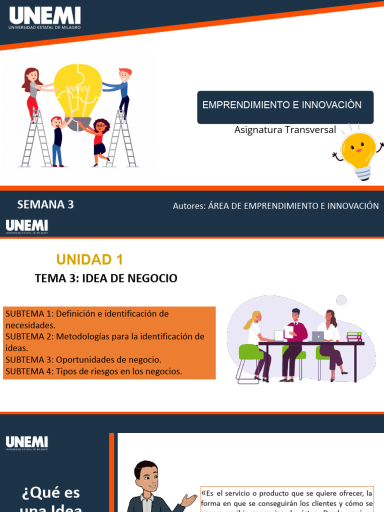 Unidad 1 - Semana 3 | PDF