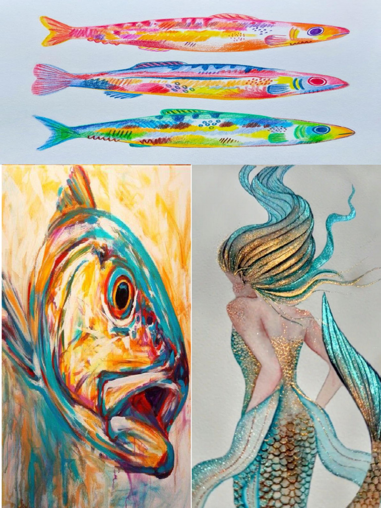 Art Gcse - Sea Elements (2025, Btec Art) | PDF