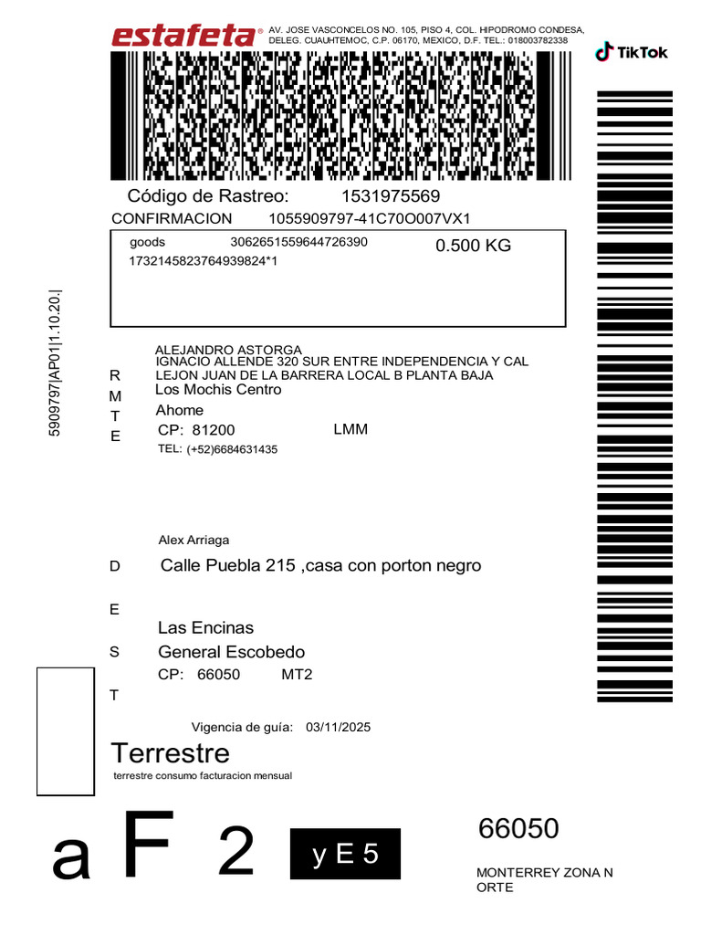 10 17-20-05 25 - Shipping Label+Packing Slip | PDF