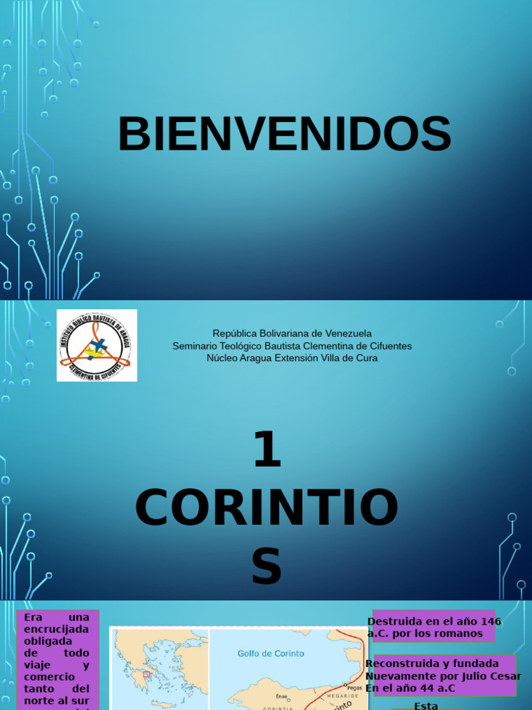 1 Corintios | PDF | Primera epístola a los corintios | Pablo el apóstol