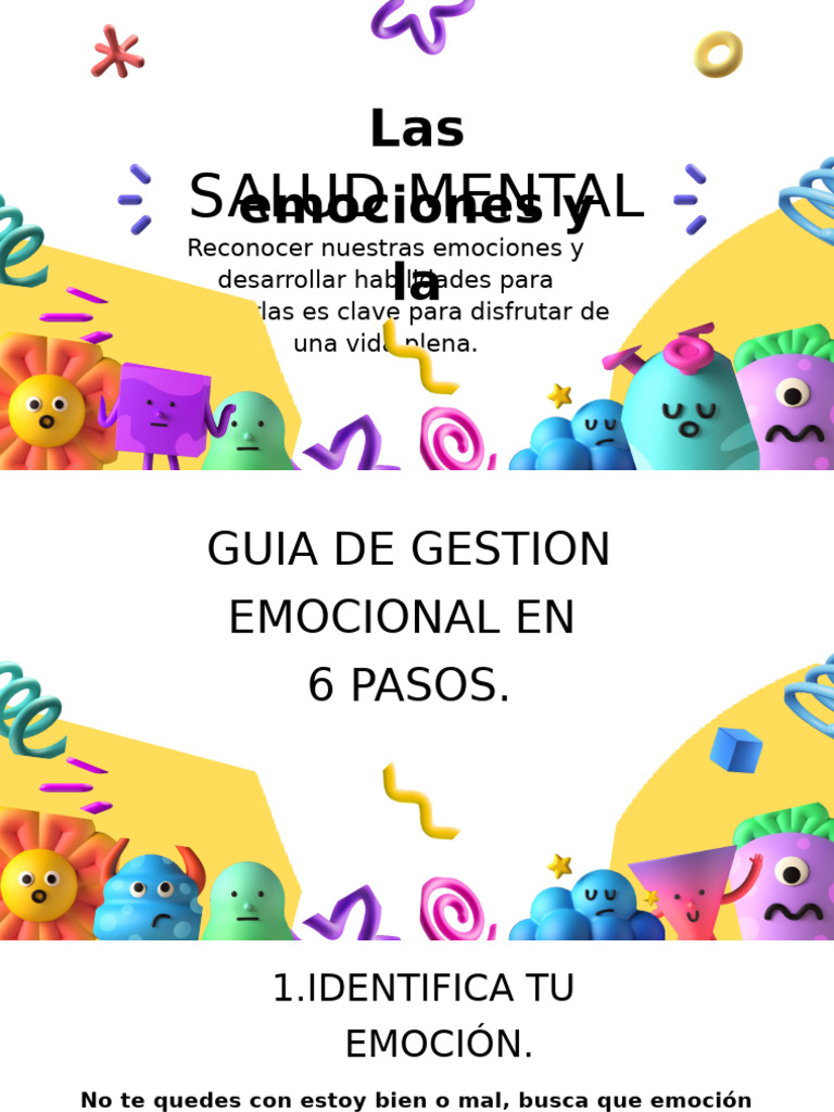 Guia de Gestion Emocional 6 Pasos | PDF
