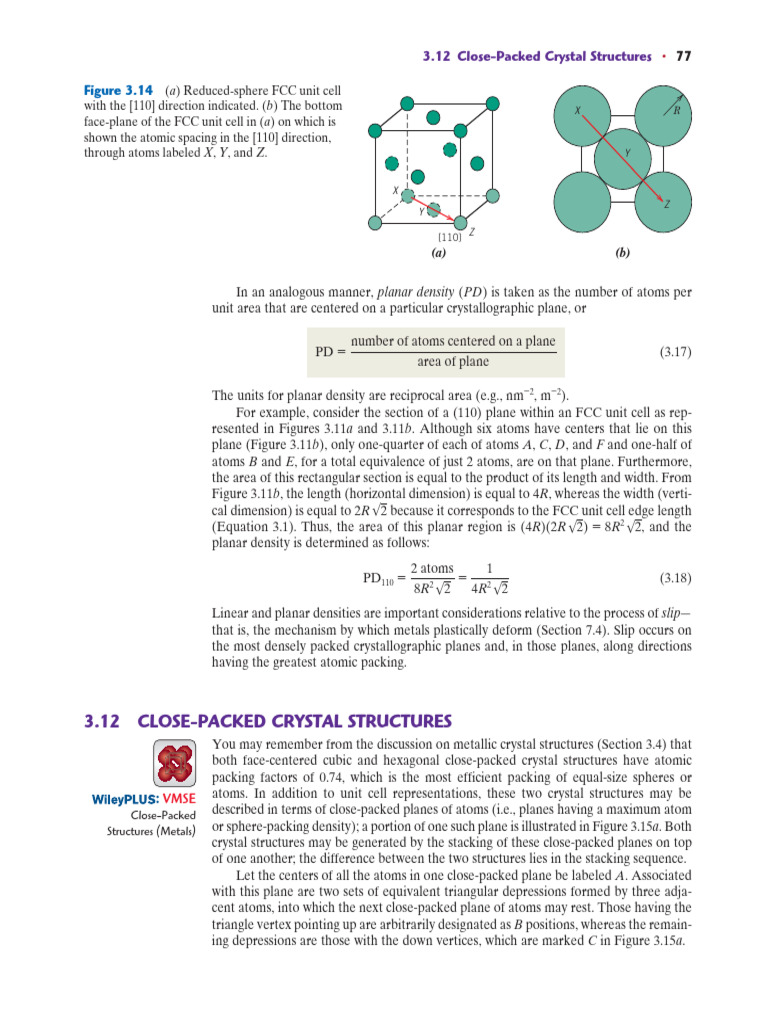 HCP Stacking | PDF | Crystal | Crystal Structure