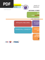 Swim Meet Event Card Template | PDF | Sports | Summer Olympic Games