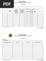 DOH Annex A: Personnel List Template | PDF | Health Care