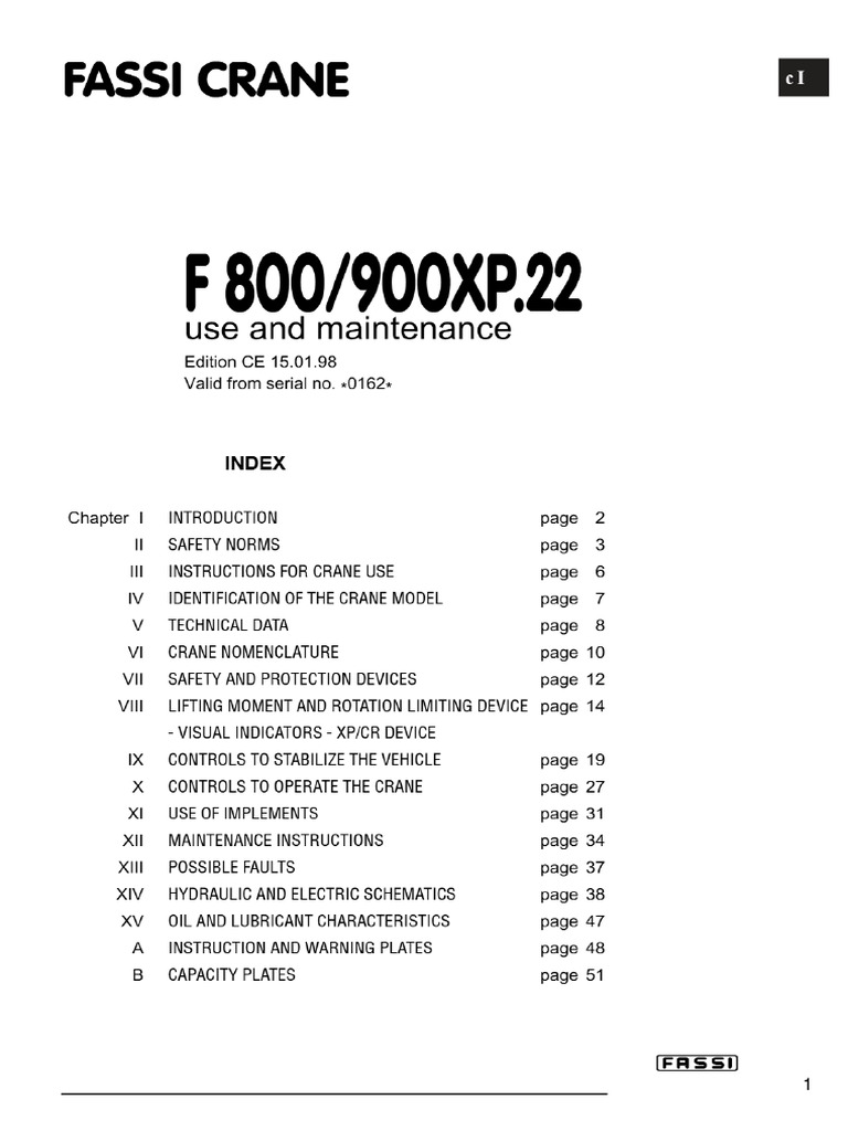 Fassi - f800 900xp 22 - Pdfcafé | PDF