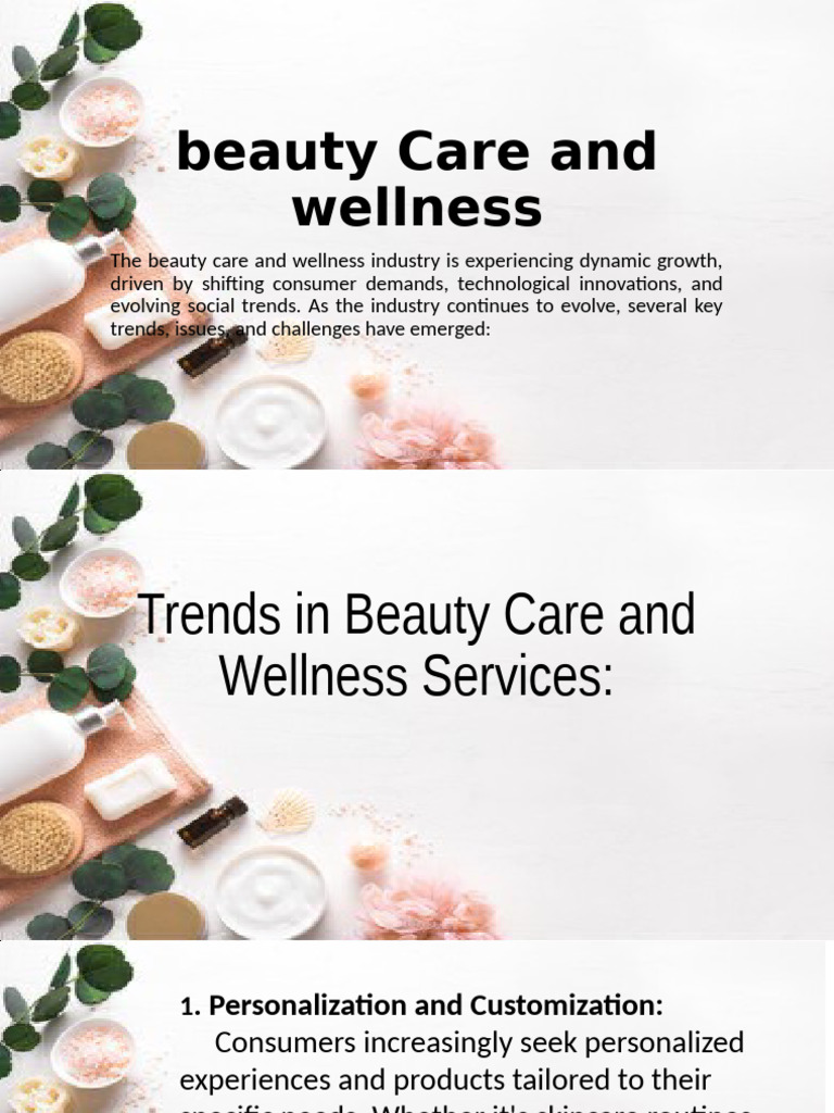 Trends and Challenges in Beauty Wellness | PDF | Brand | Beauty
