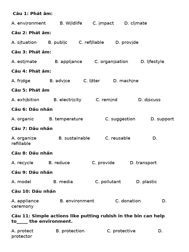 Unit 2 Humans and Environment | PDF | Greenhouse Gas | Kyoto Protocol