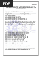Central OBC Certificate Format | PDF | Government Of India | Government