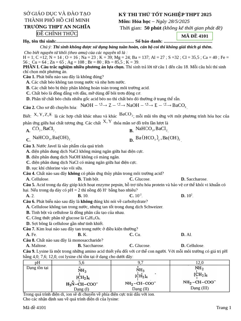 Ma - de - 4101 TP HCM 1 | PDF