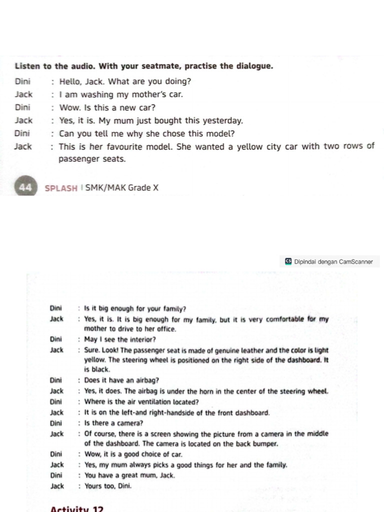 Deskriptive Text - Exercise | PDF