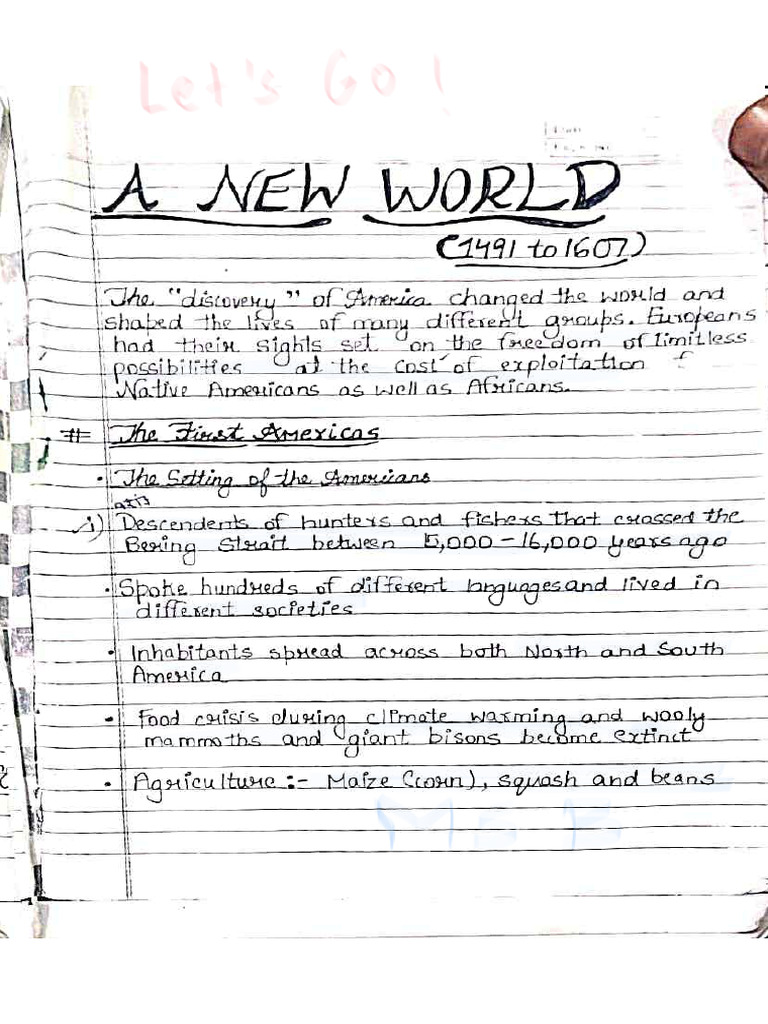 History of USA, Senior Notes, Compiled | PDF