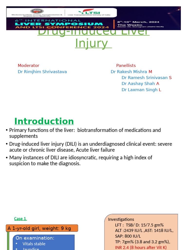 Understanding Drug-Induced Liver Injury | PDF | Hepatitis | Liver