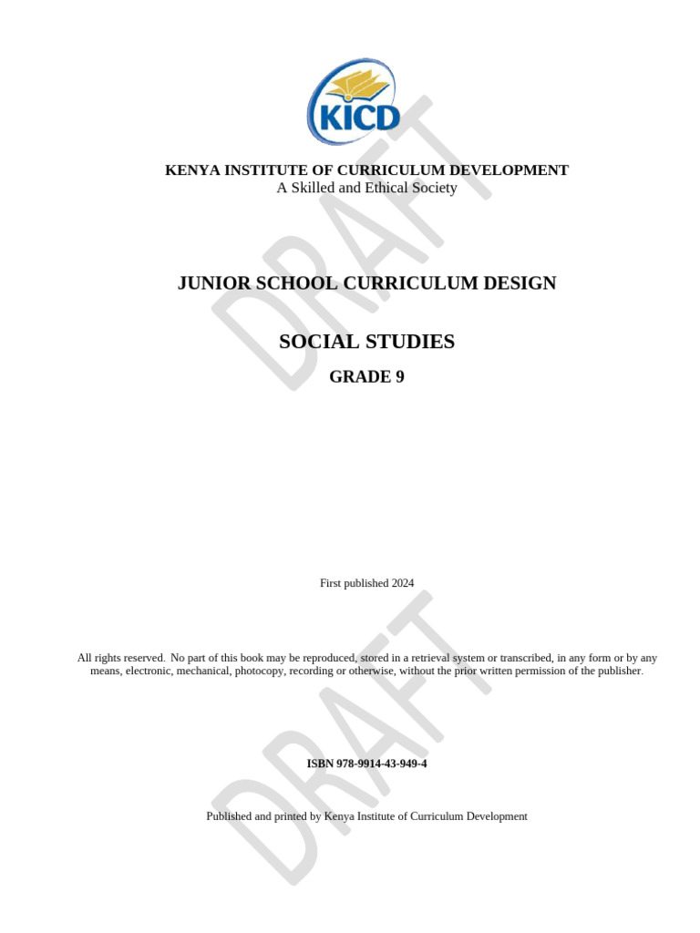 Grade 9 Social Studies Curriculum Guide | PDF | Curriculum | Learning