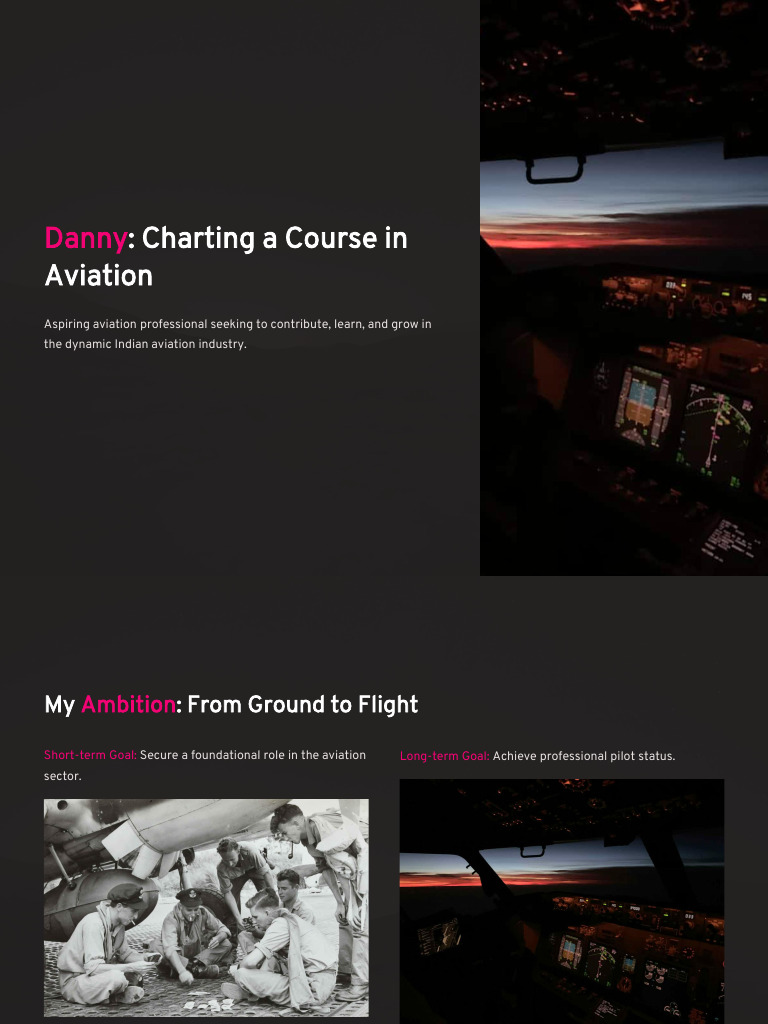 Danny Charting A Course in Aviation | PDF | Intelligence | Behavior ...