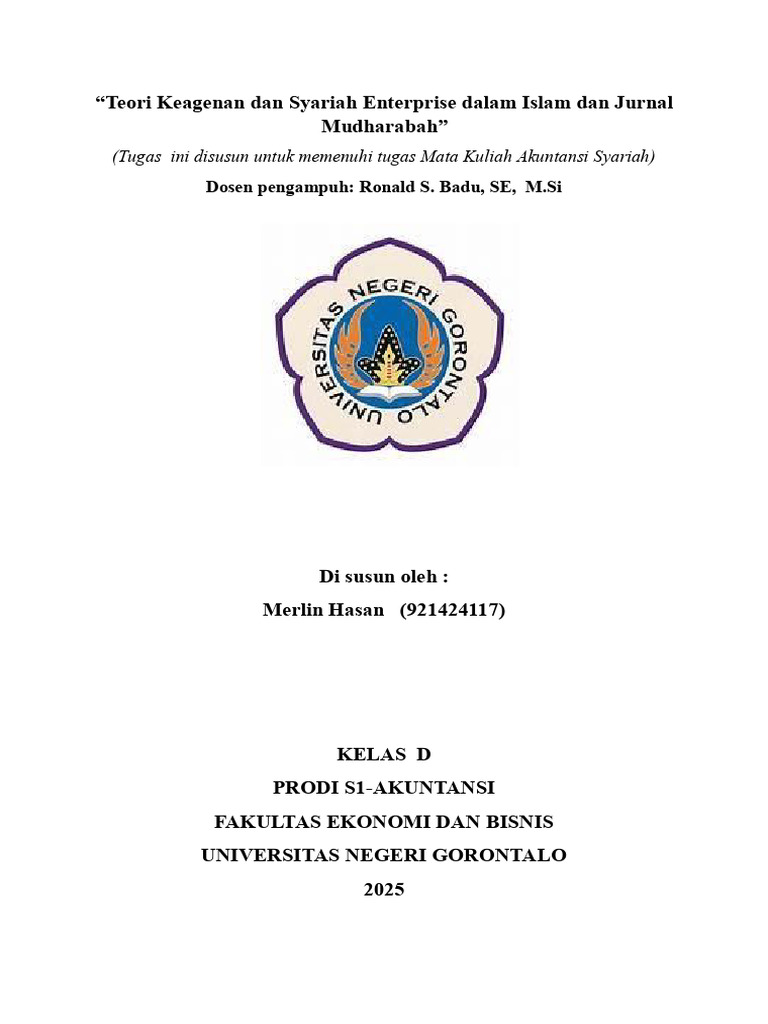 Teori Keagenan - Merlin Hasan | PDF