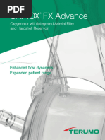 MAQUET QuadroX-i Oxygenator Overview | PDF | Hemodynamics | Blood