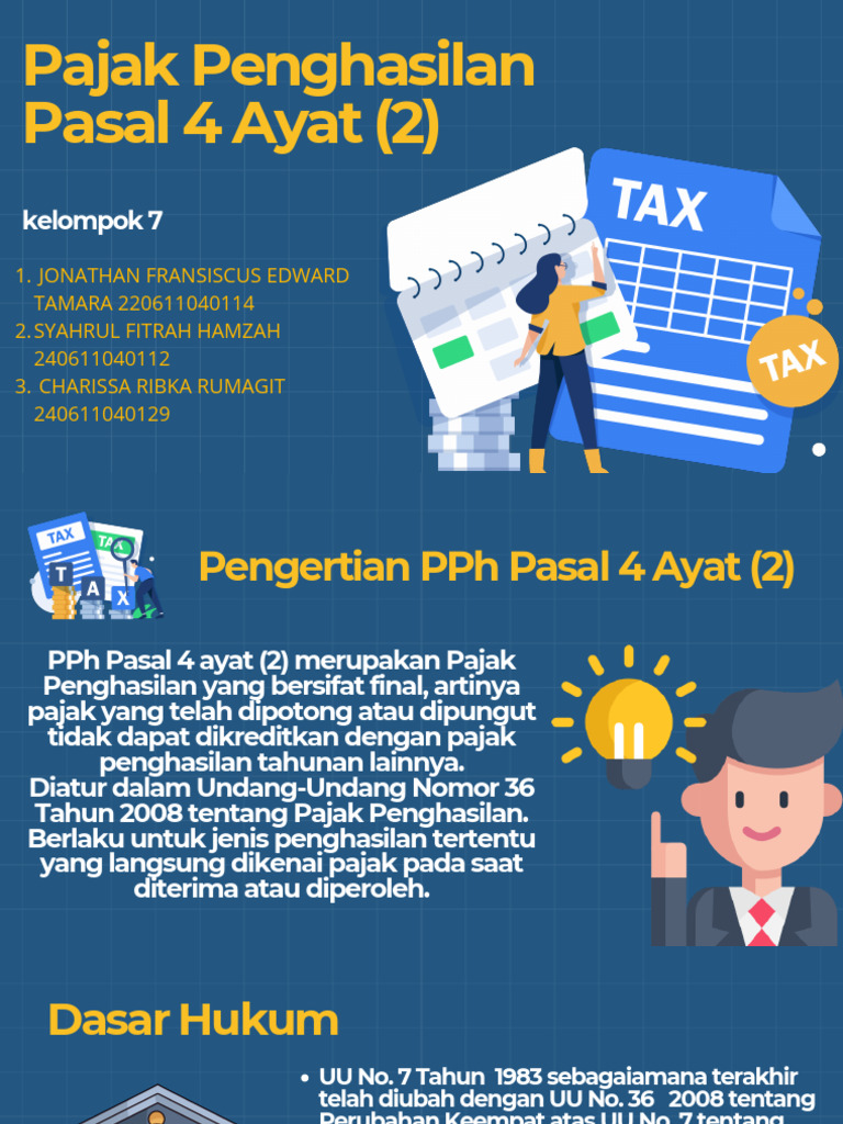 Kelompok 7 PPH Pasal 4 Ayat (2) - 20251015 - 224957 - 0000 | PDF